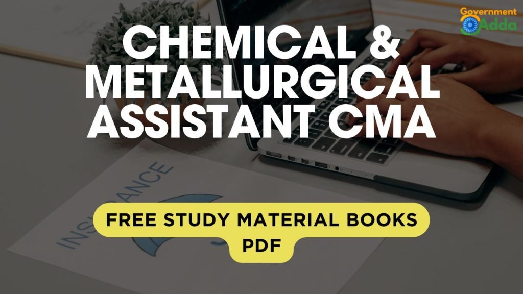 Chemical & Metallurgical Assistant CMA Study Material Book PDF for RRB ...