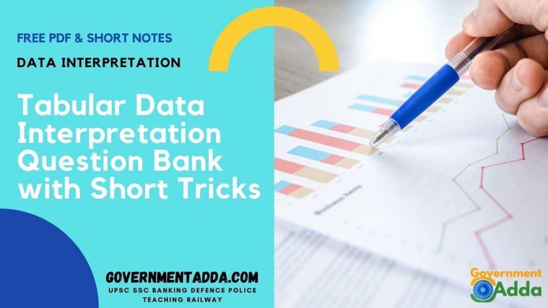 1000+ DI Data Interpretation Books Free Pdf Topicwise Download Now - GovernmentAdda